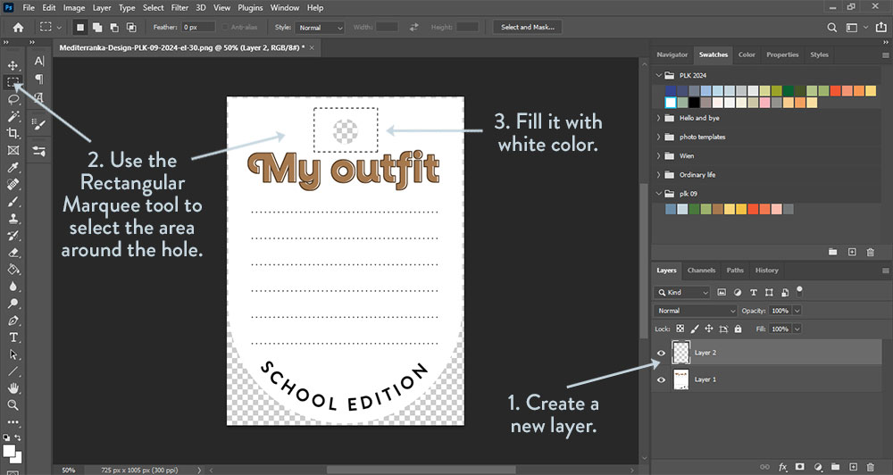 TN: HOW TO CREATE A FLIP FLAP